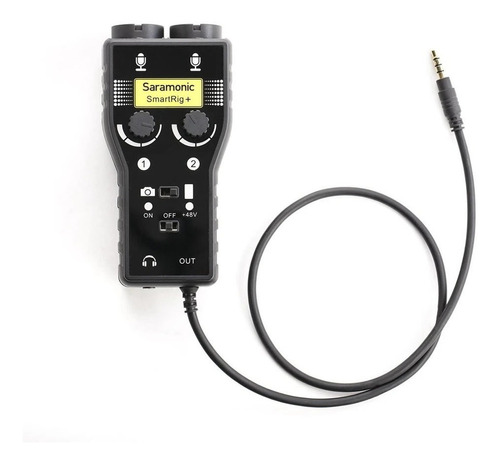 Preamplificador Microfono Saramonic 2 Entradas Smartrig + | Dynamic ...