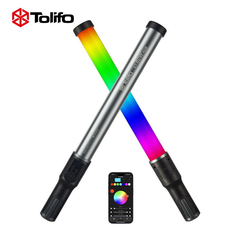 Tubo Led Rgb Tolifo St30rgb 30w Wand Light Recargable | Dynamic Tecnologia